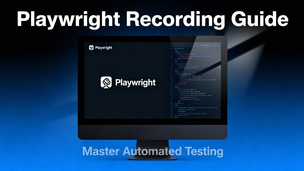 Playwright Recording Option - YouTube