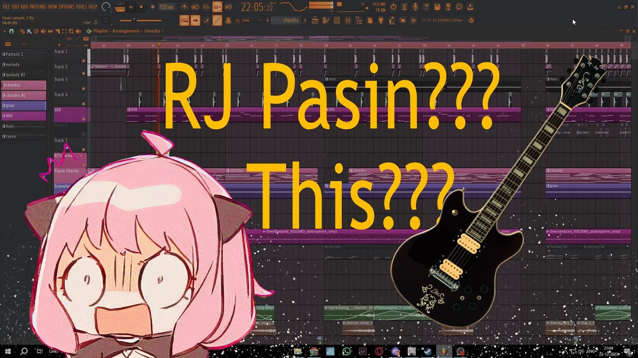 I tried sampling RJ Pasin and this happened... - YouTube
