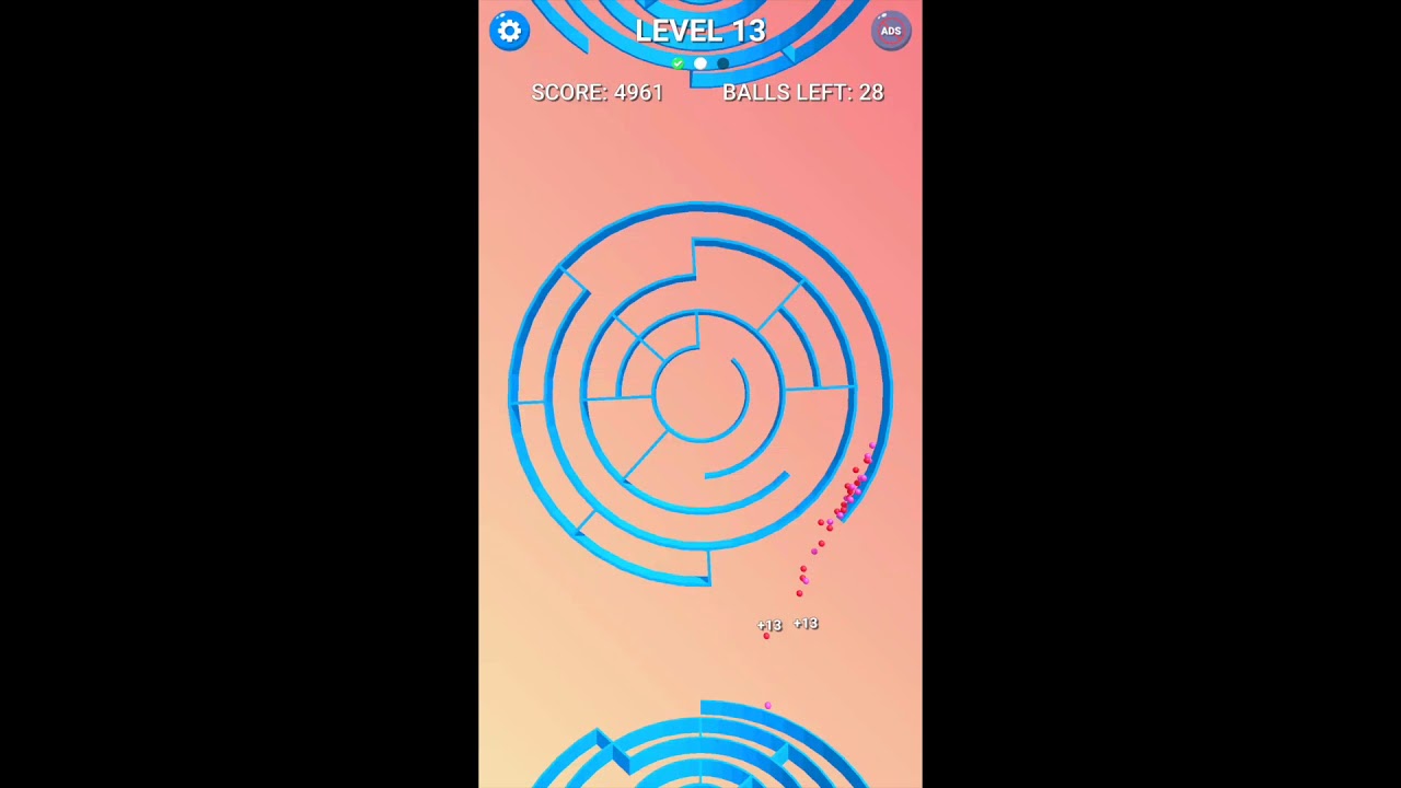 Ball Maze Rotate 3D game trailer video - YouTube