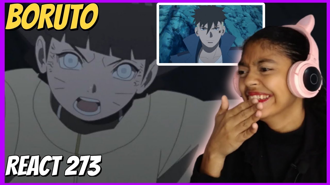 REACT: BORUTO NARUTO NEXT GENERETION EPISÓDIO 273/KAWAKI E HIMAWARI VS ...