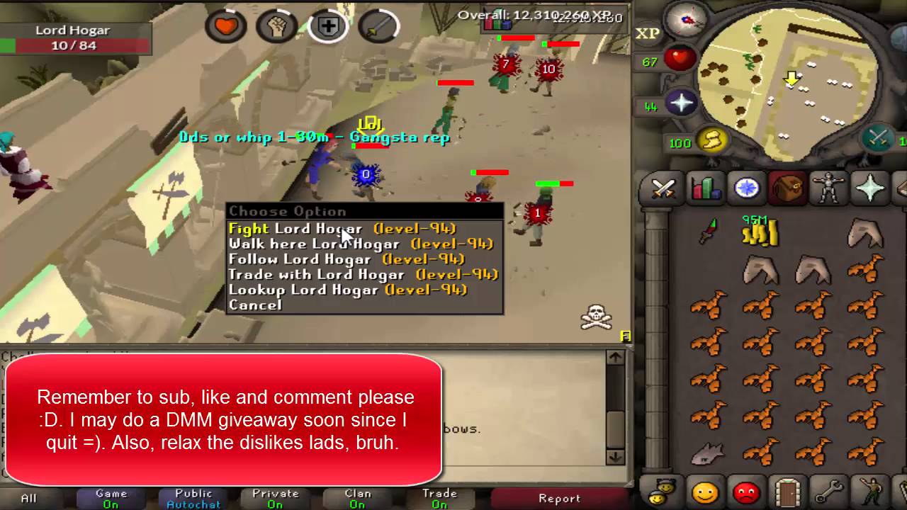 [OSRS] - Whale Exploitation Staking #3 - Defying the odds - YouTube