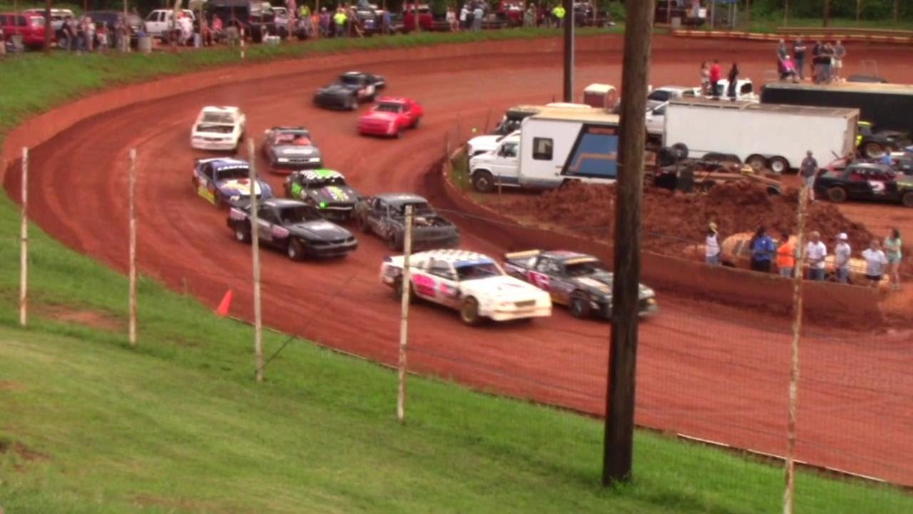 Winder Barrow Speedway Stock Eight Cylinder Race 7/8/17 - YouTube