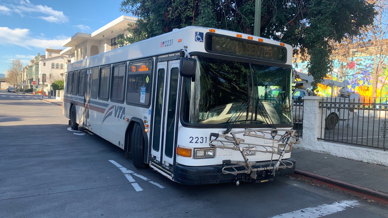 VTA 2231 on Route 73 - 2002 Gillig Low Floor 40’ - YouTube