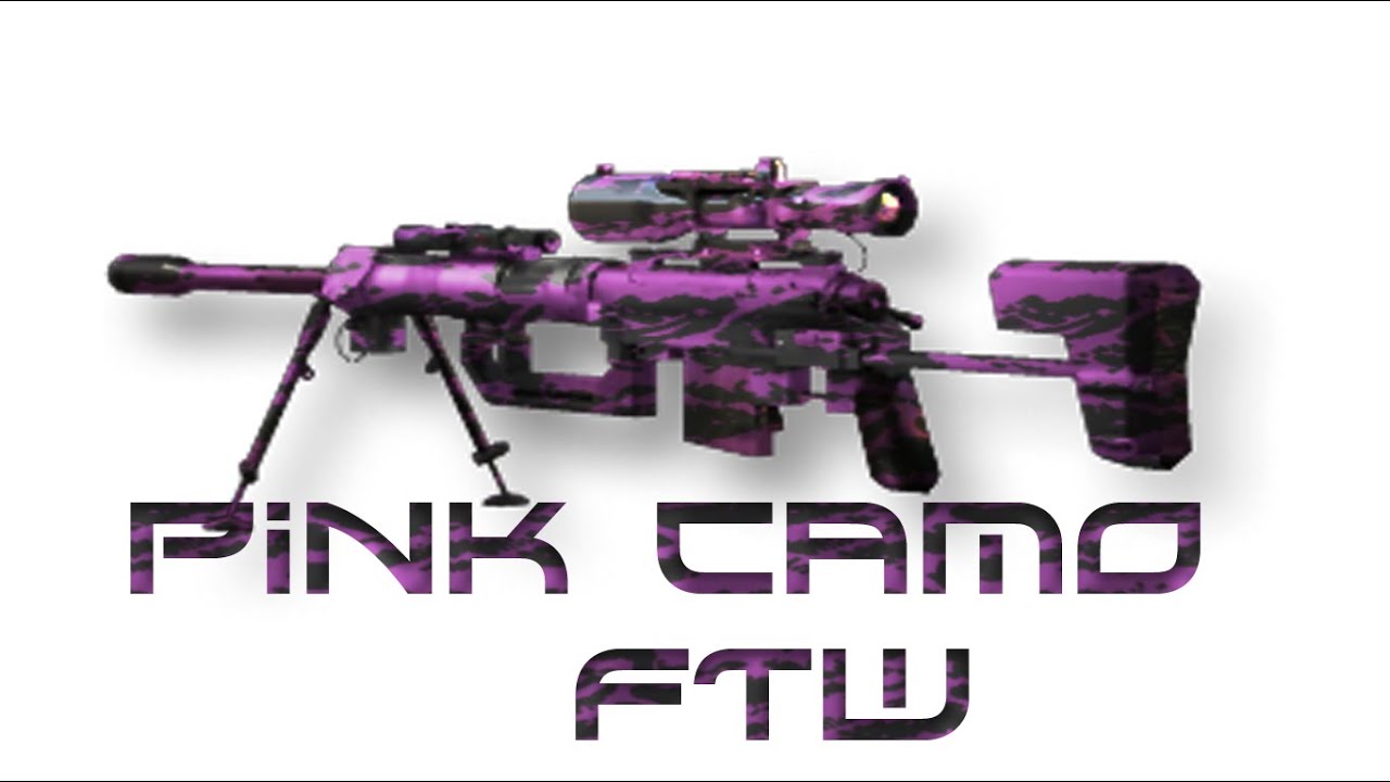 xMollyy MW2 pink camo - YouTube