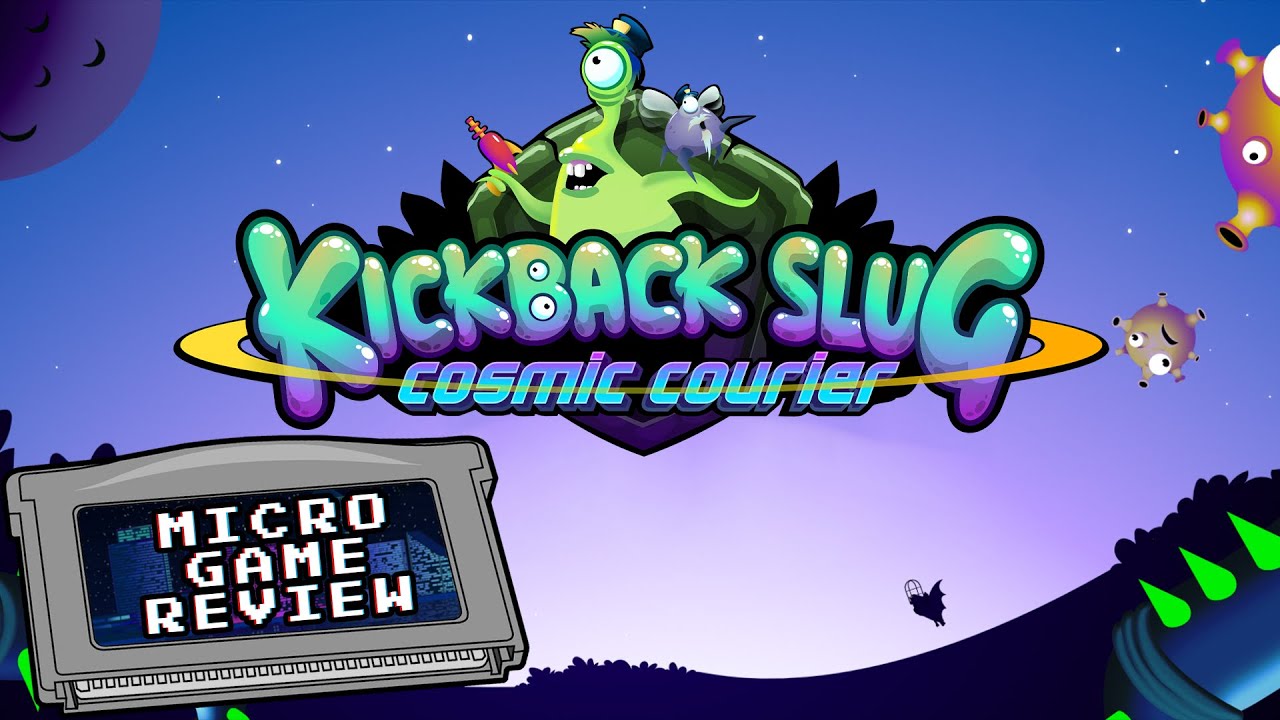 KICKBACK SLUG COSMIC COURIER - MICRO GAME REVIEWS - YouTube