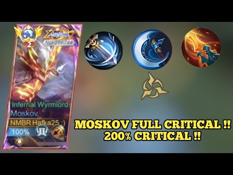 TIPS & TRICK MAIN MOSKOV CRITICAL !! INI DIA BUILD & EMBLEM YANG COCOK ...