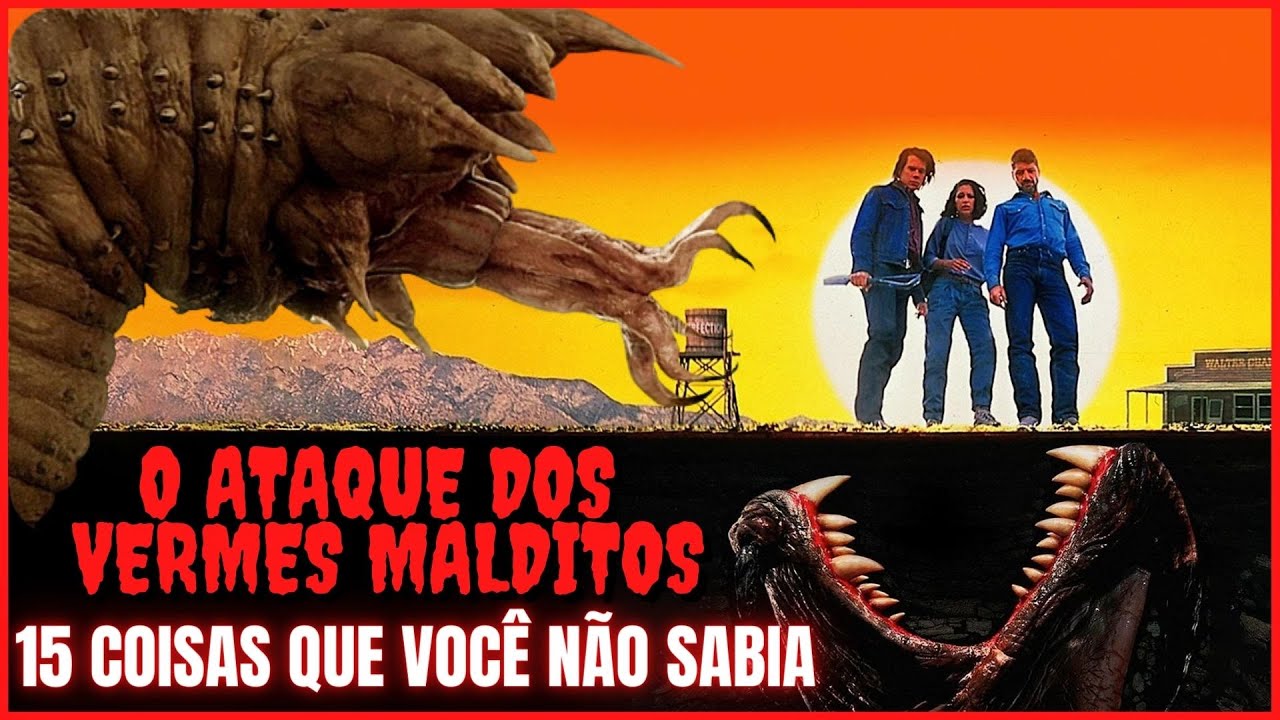 O ATAQUE DOS VERMES MALDITOS 15 COISAS que você NÃO SABIA RESUMO - YouTube