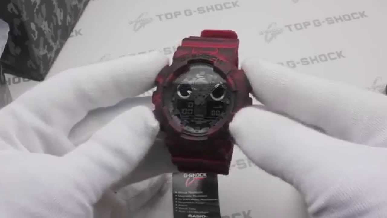 Casio G-Shock GA-100CM-4A обзор наручных часов от Интернет-магазина ...
