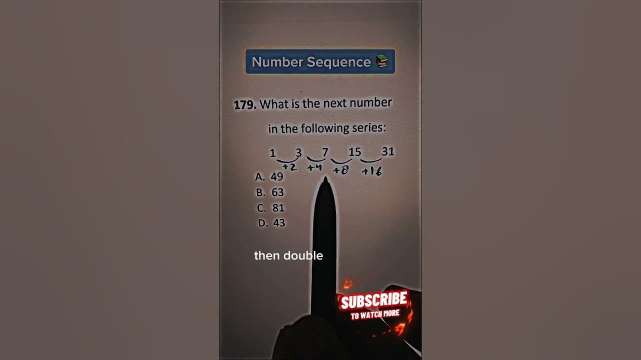 number sequence tips 😉#maths #viral#shorts#mathtrick - YouTube