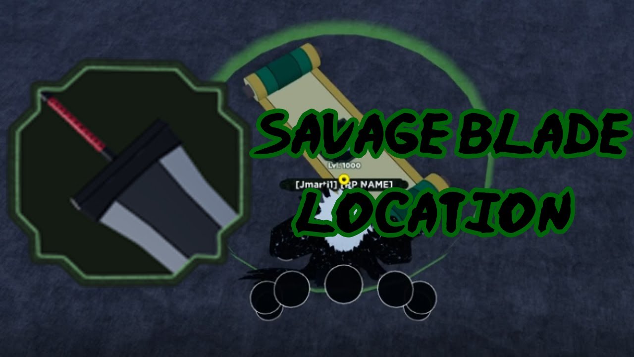 Shindo Life - Savage Blade Location - Español - YouTube