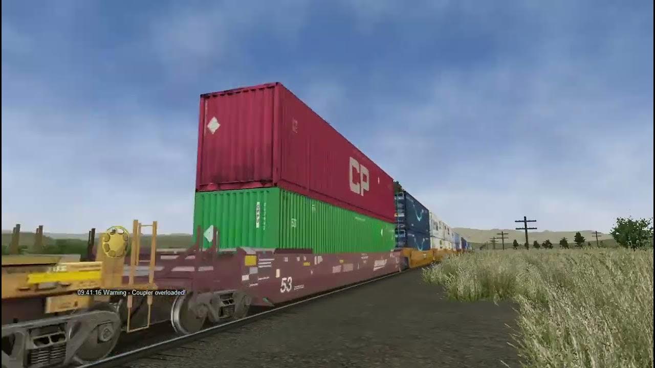 ORTS: Fast UP C45ACCTE #7703 Repainted GEVO EB ILTLB-19 At Helper, UT - YouTube