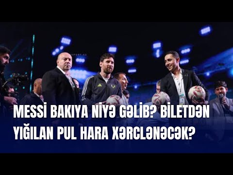 Əfsanəvi futbolçu Messi və komanda yoldaşları Bakıda azarkeşlərlə görüşüb - XƏBƏR 4 TV