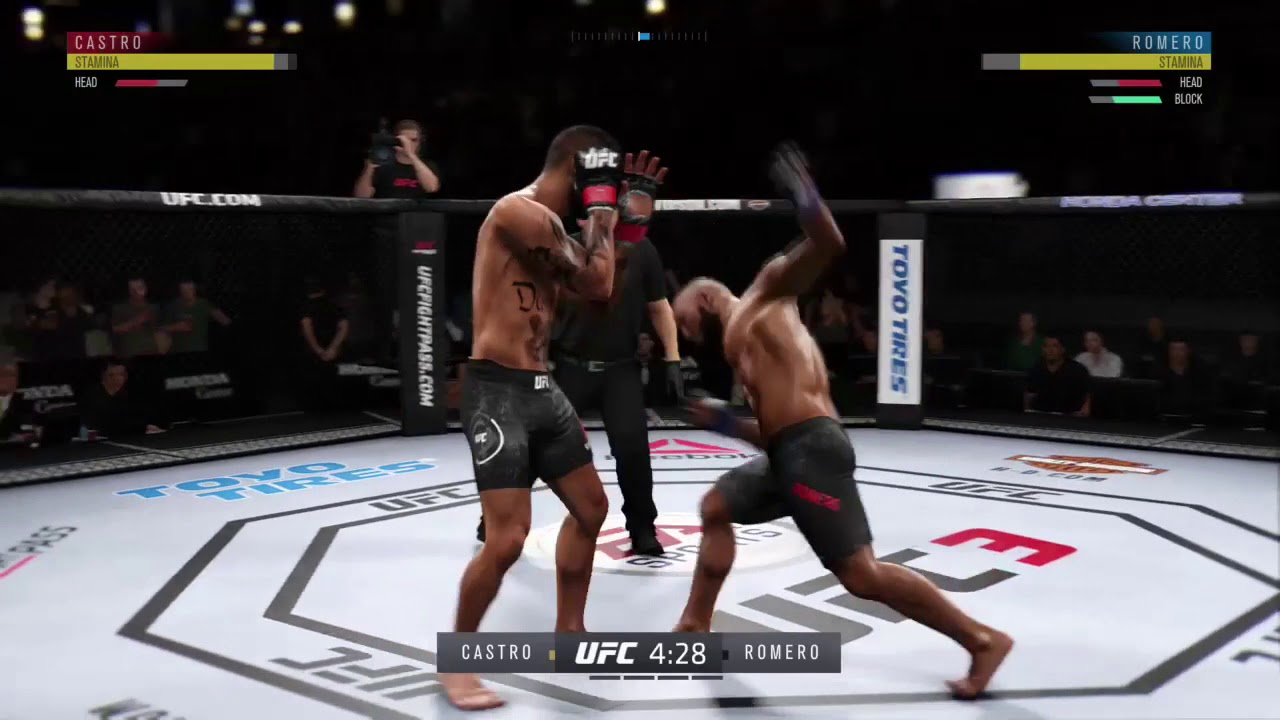 UFC 3 Knockout vs Yoel Romero - YouTube