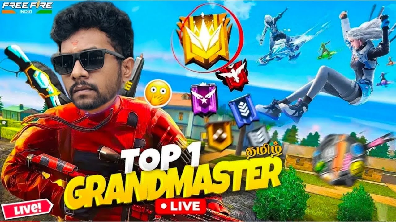 தமிழ் - 🔥TOP 1 REGION PUSH START GRANDMASTER {DAY - 1}🔥||Garena ...