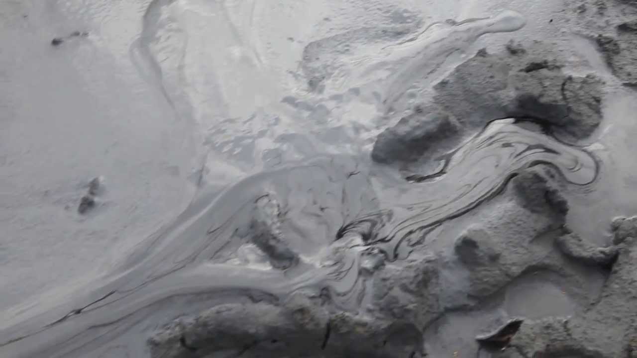 Sakhalin mud volcano - YouTube