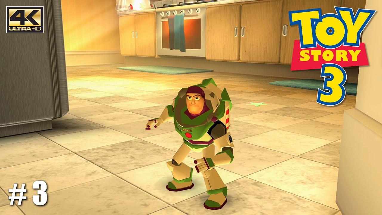 Toy Story 3 - PS2 Gameplay / Full Movie Playthrough / Keep Cool! / PART ...