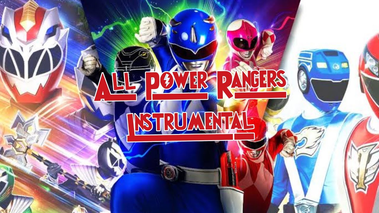All Power Ranger Opening With Instrumental Songs (Mighty Morphin ...