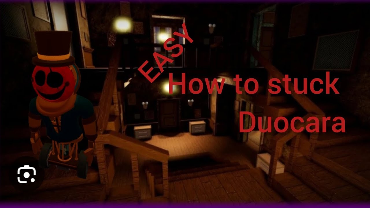 How to get duocara stuck in piggy mansion!!(easy)Piggy roblox - YouTube