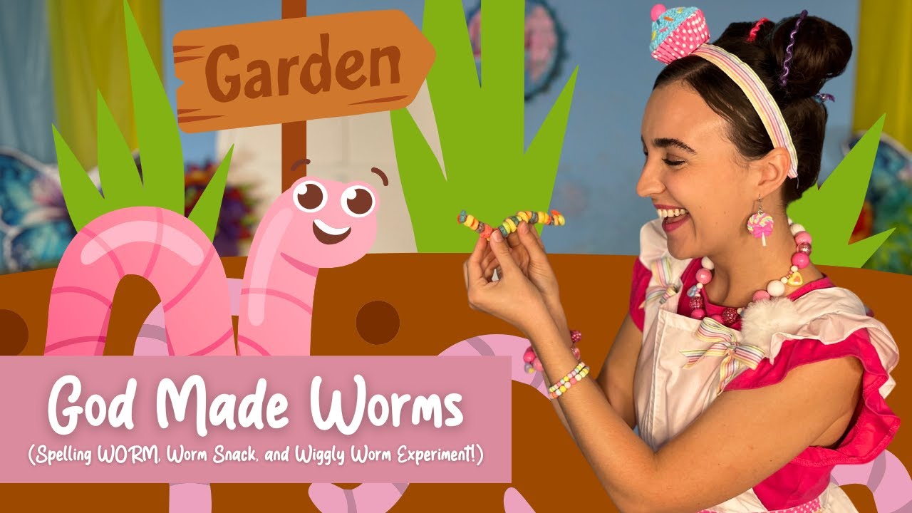 God Made Worms!🪱 | Christian Educational Videos for Kids - YouTube
