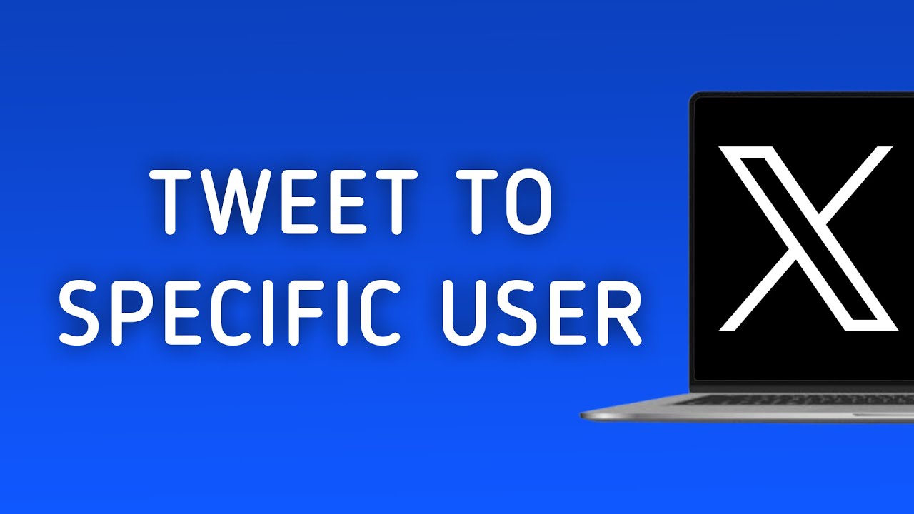 How To Tweet To Specific User On X (Twitter) On PC - YouTube
