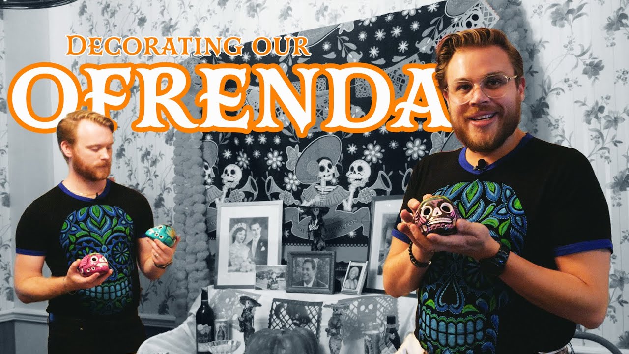 Making His First Ofrenda! - YouTube