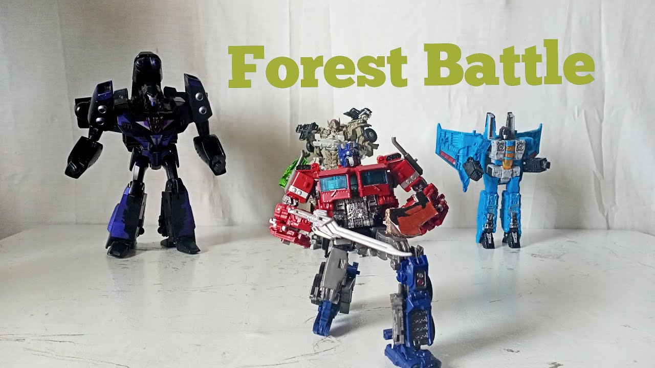 Forest Battle (RoTF) Stop motion - YouTube