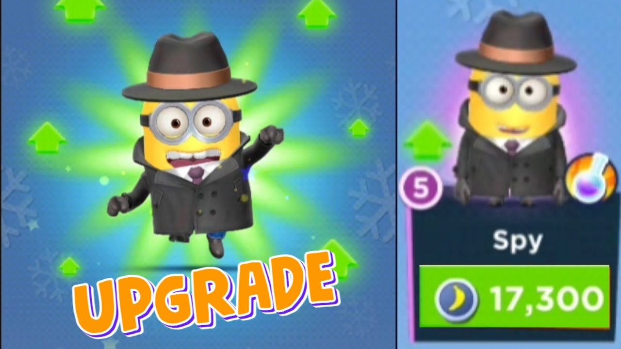 Minion Rush Spy minion Upgrade Level 6 gameplay walkthrough ios android ...