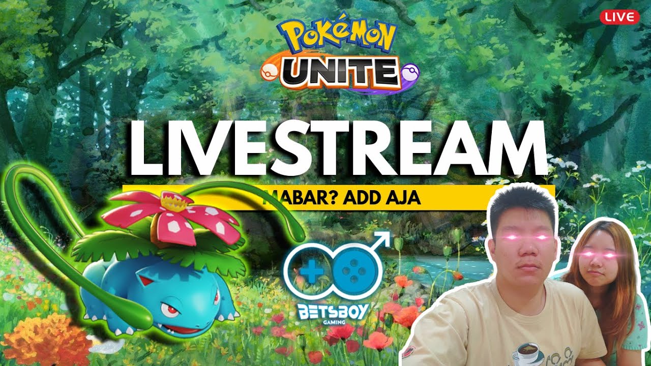 🔴 [LIVE] ADA POKEMON RUMPUT ♫ | Pokemon Unite Indonesia - YouTube