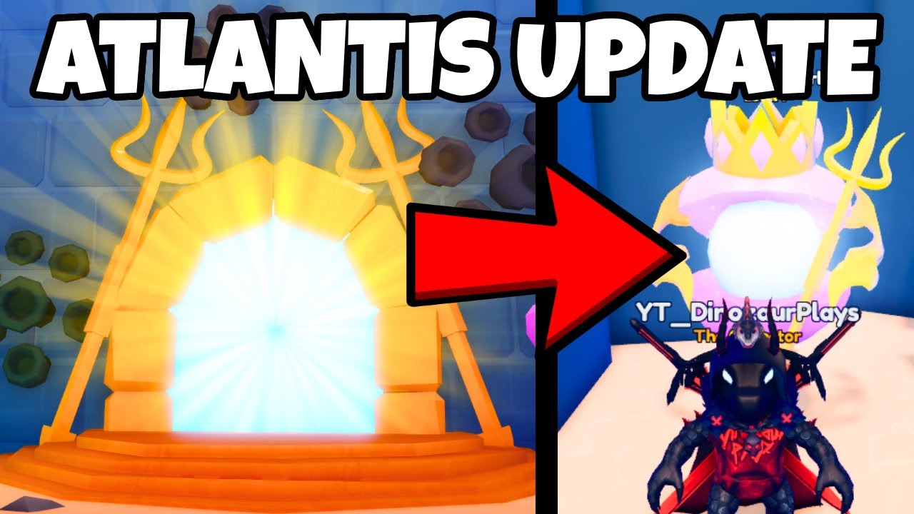NEW ATLANTIS UPDATE IS HERE and I GOT SECRET PETS in Roblox Pet ...