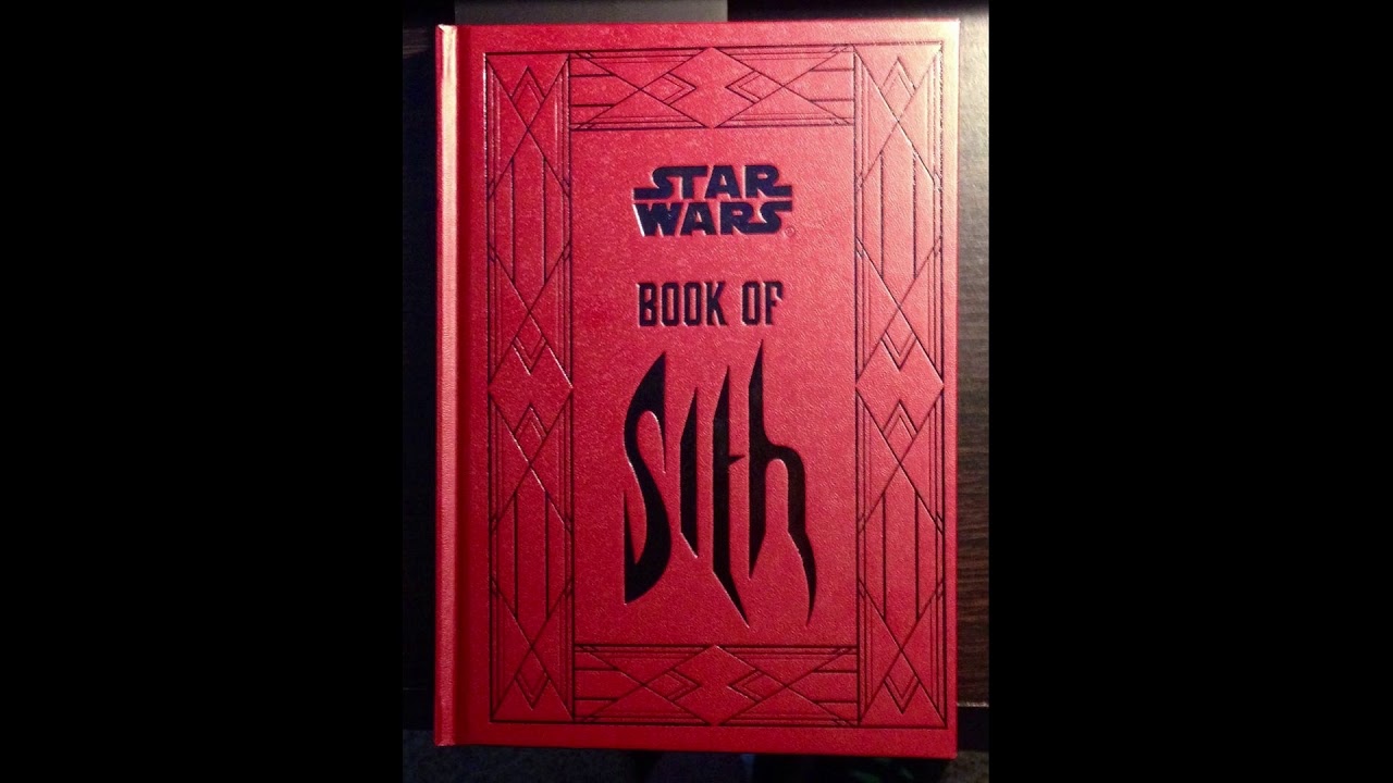 Star Wars Book Of Sith 43 The Philosophy Of Life - YouTube