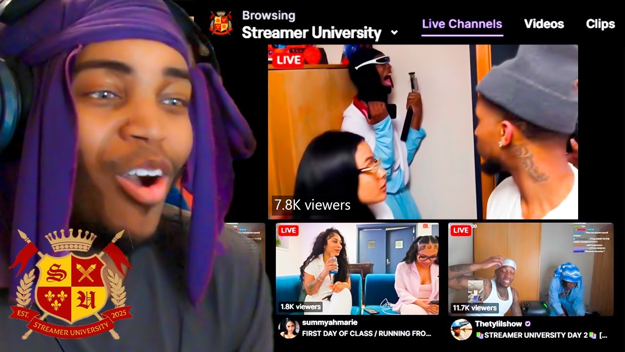 Finding Underrated Streamers at Streamer University 🔍 - YouTube