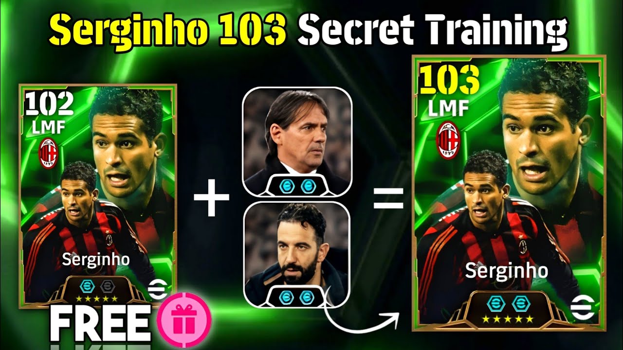 Serginho 103 Training efootball 2025 | How To Train 103 Serginho efootball 25 | Daily Game ...