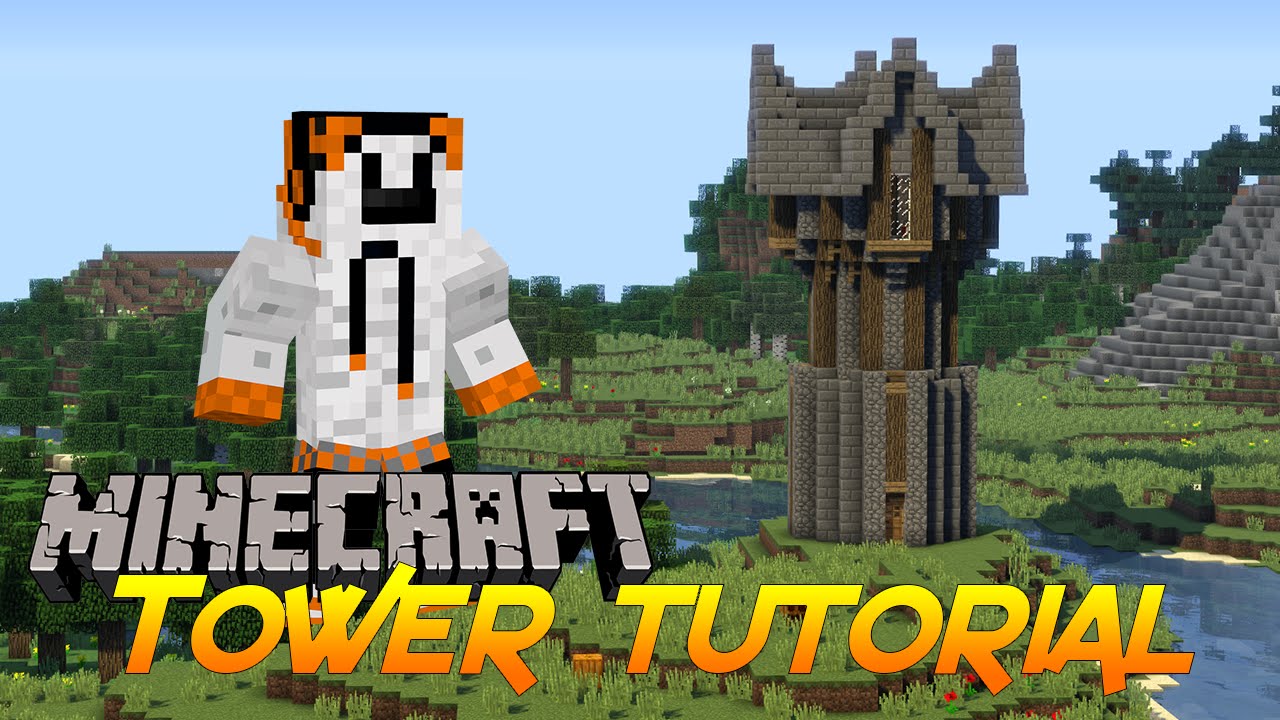 Minecraft Tower Tutorial - YouTube