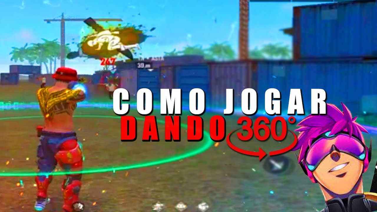 COMO JOGAR DANDO 360 NO FREE FIRE IGUAL O YGORX EM 2021!!! - YouTube