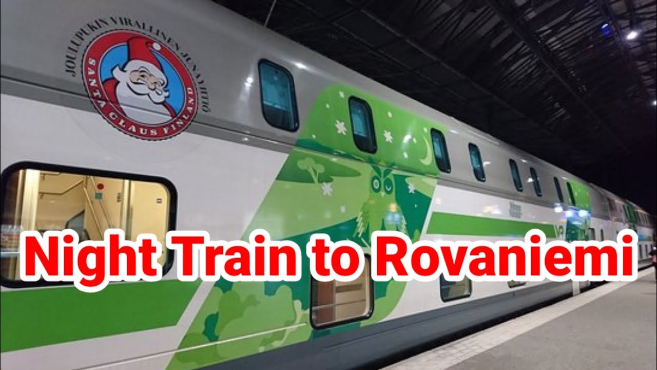 Night Train to Rovaniemi Lapland รถไฟฟินแลนด์ เตียง 2 ชั้น ไปแลปแลน ด์ ...