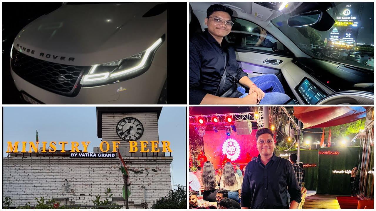 Range Rover at Ministry of Beer Gurgaon 😍 - YouTube