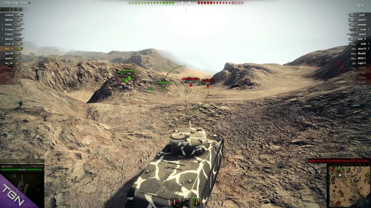 World of Tanks Gameplay HD - YouTube