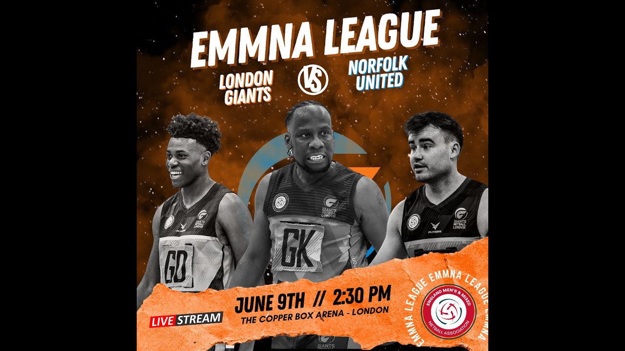 London Giants vs Norfolk United Roos (HD - 1080p) EMMNA League 2024 ...