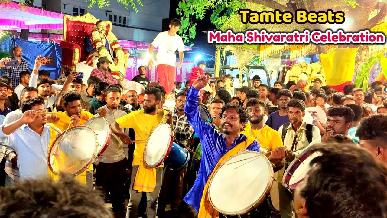 Bengaluru Tamate Beats Saravanan Team | Maha Shivaratri Festival 2024 ...