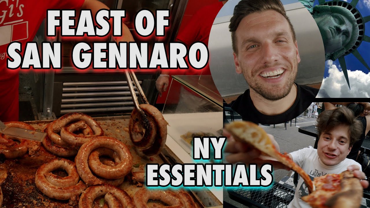 Feast of San Gennaro | New York Essentials | Chris Distefano - YouTube