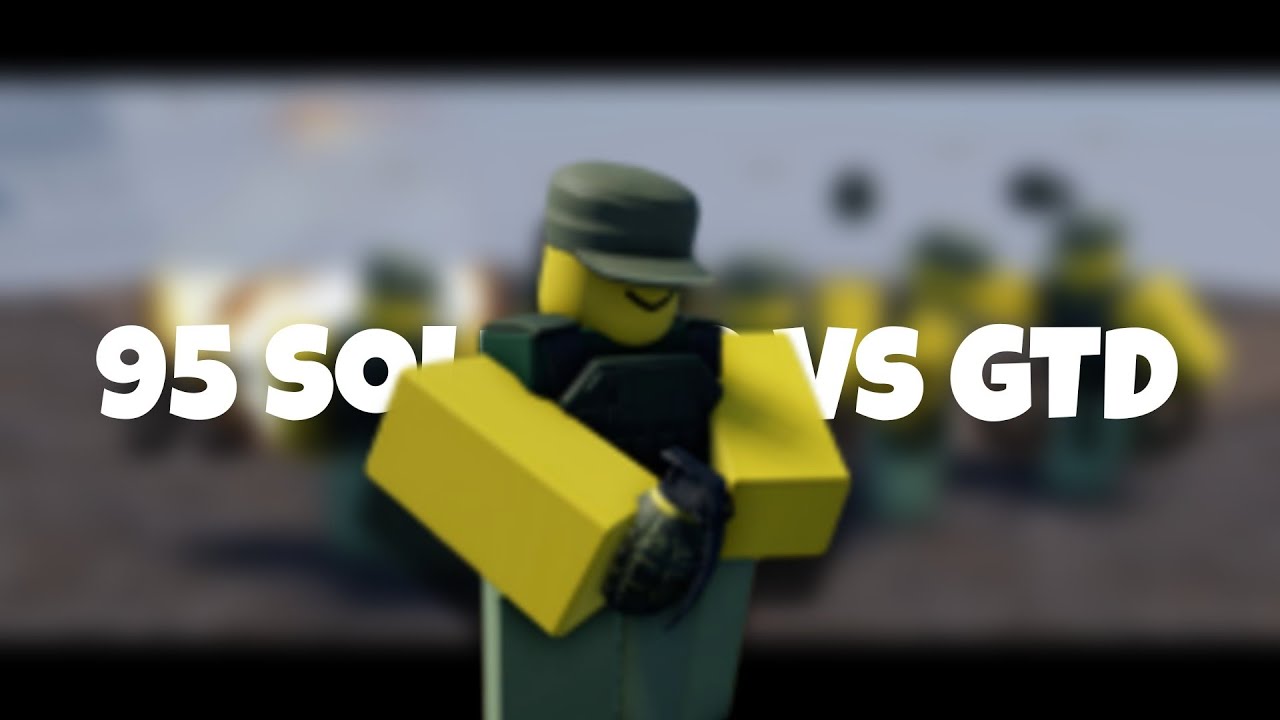 How long could 95 solider survive in GTD - Goofy Tower Defense Roblox ...