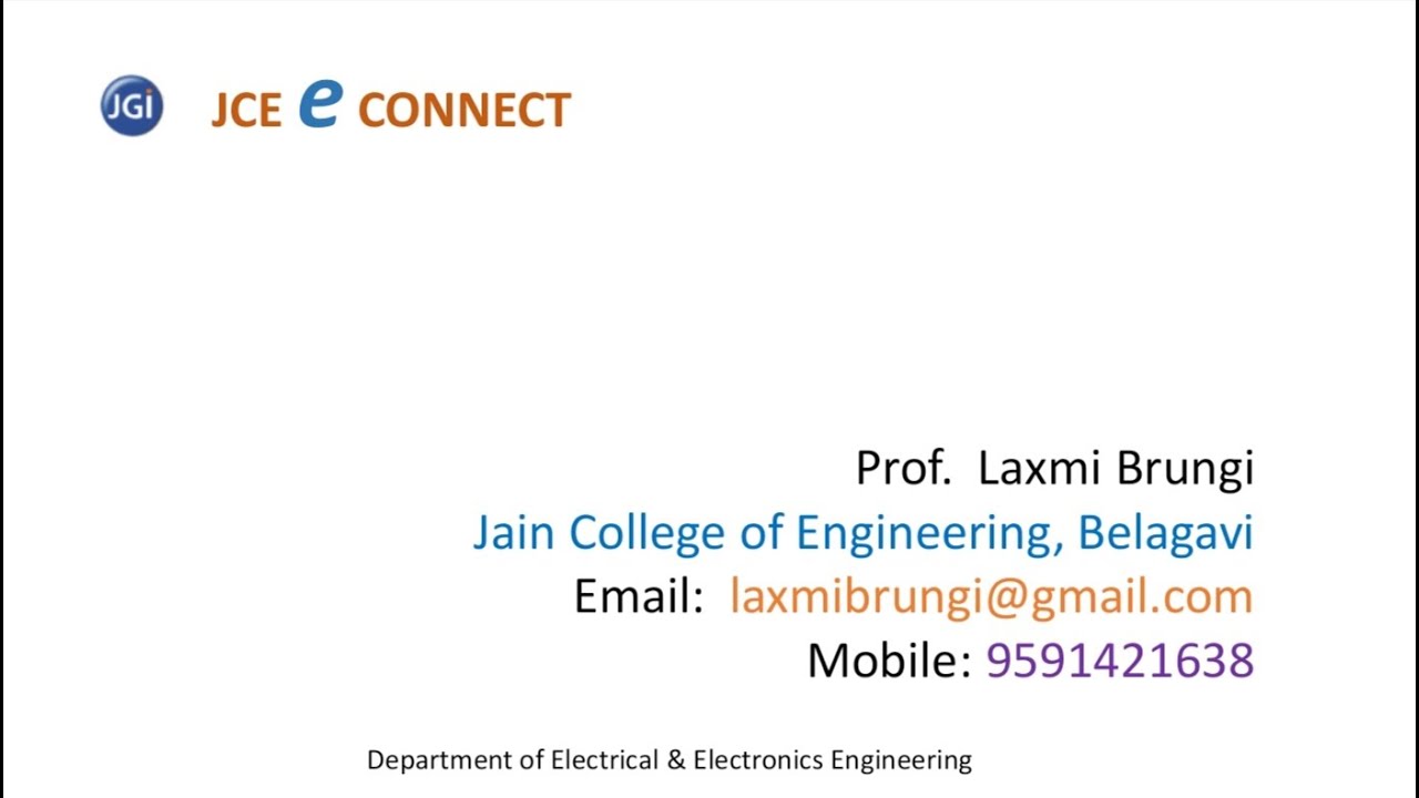 JCE EE Signals and Systems 18EE54 Module 1.5 - YouTube