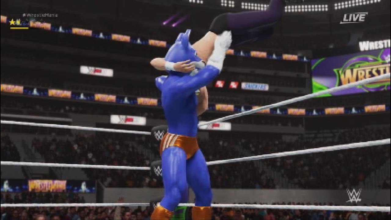 WWE 2K19 Tiger Mask vs Hexamon Rematch - YouTube