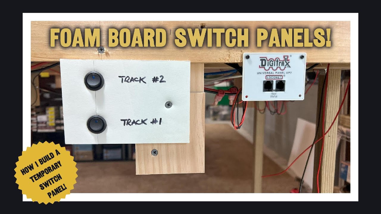 Techno: Building Some Temporary Foam Switch Panels! (E135) - YouTube