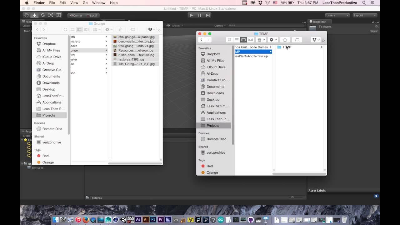 Unity Importing Multiple Assets - YouTube