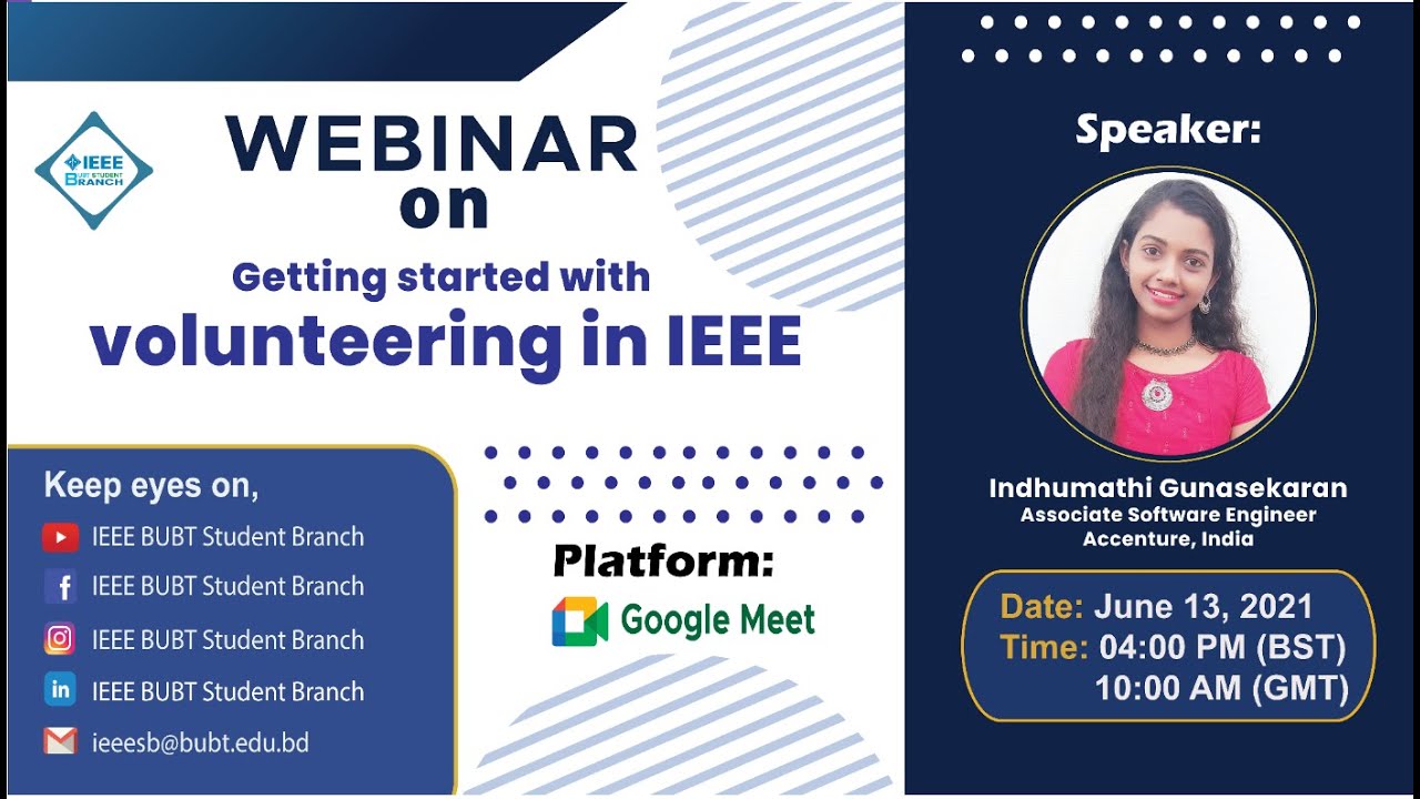 Getting started with Volunteering in IEEE - YouTube