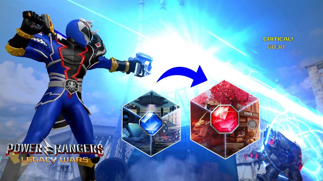 Rank Gameplay with Blue Dino Fury Ranger! | Power Rangers Legacy Wars ...