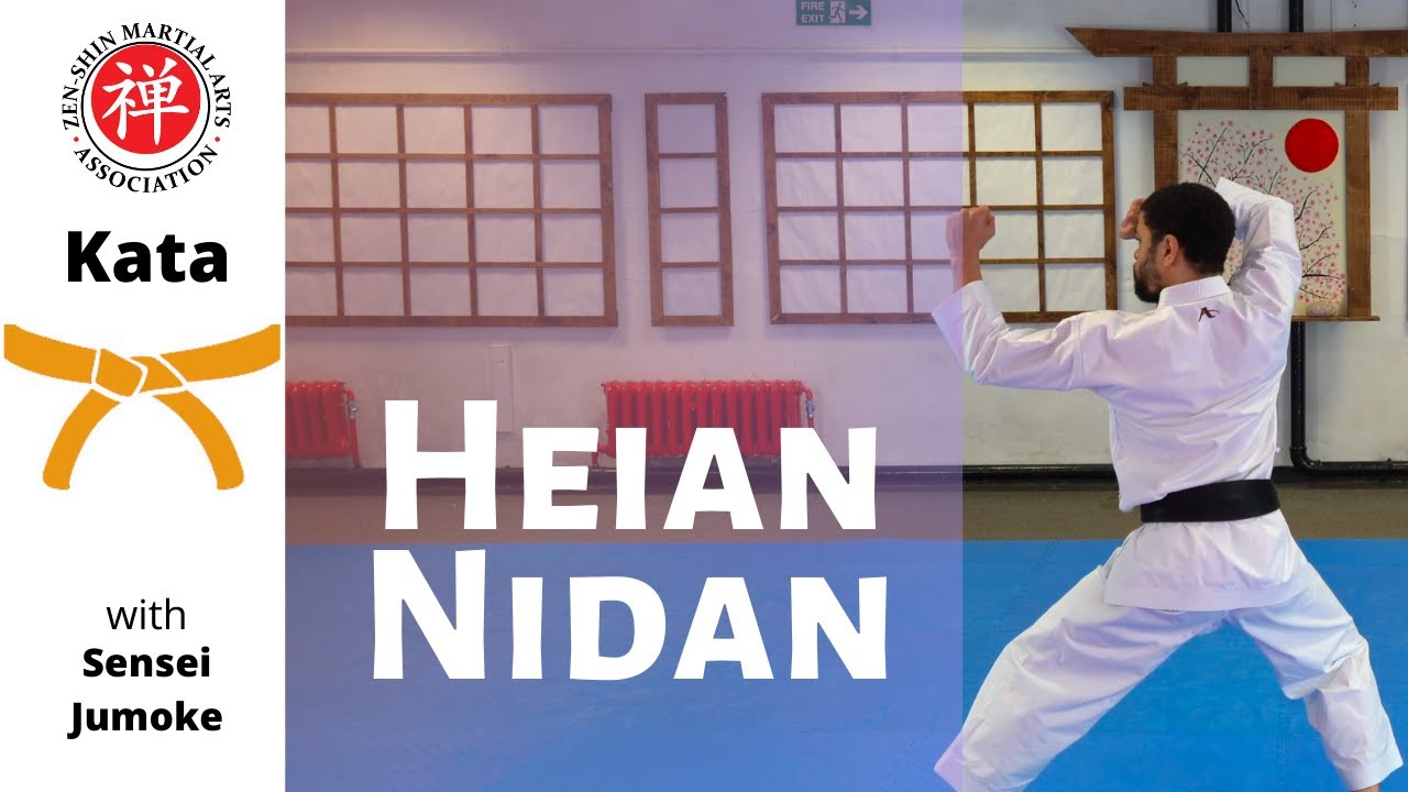 Kata Heian Nidan (Orange Belt) - Shotokan Karate - YouTube