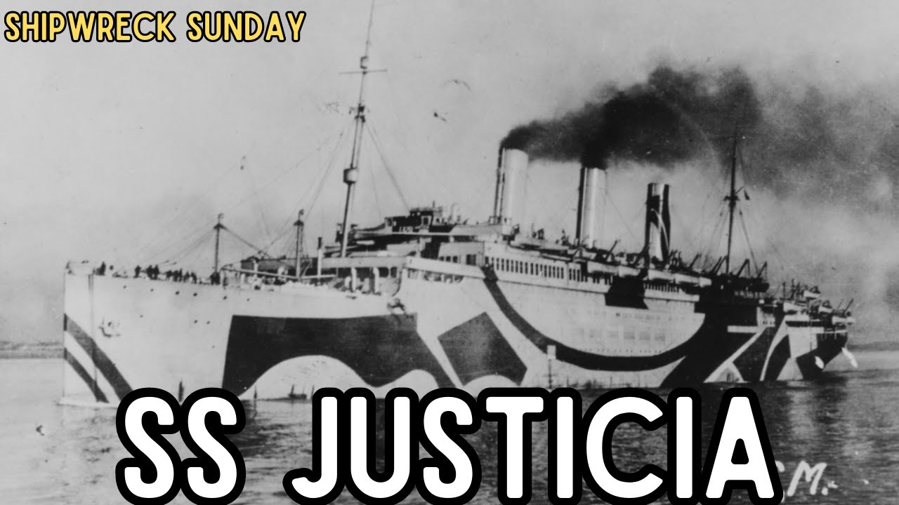 The Sinking of SS Justicia - YouTube