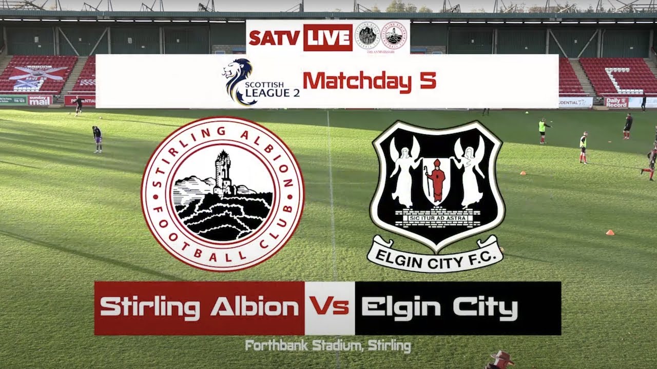 Stirling Albion Vs Elgin City Highlights 21/11/20 - YouTube
